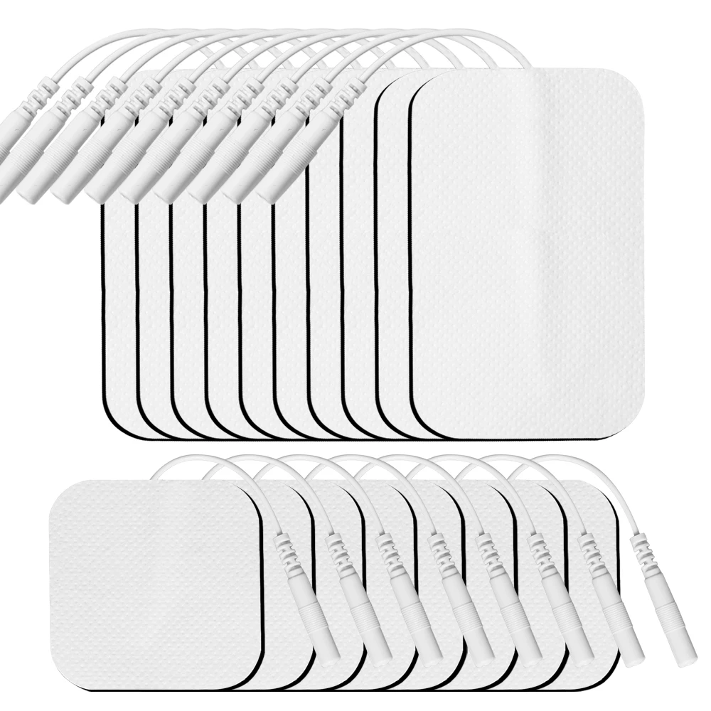 10/20/50PCS Physiotherapy Electrodes Pads Non-woven Fabric Adhesive Gel ...