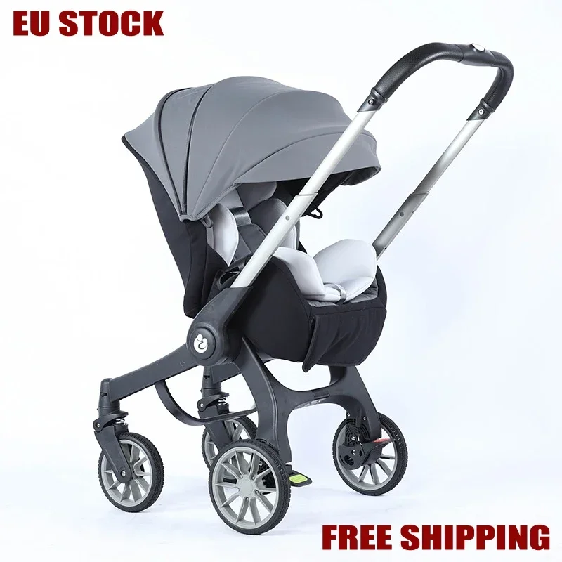 NEW 4 in1 baby stroller Multifunctional newborn baby carriage Foldable ...