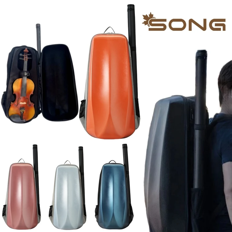 Backpack-design-composite-carbon-fiber-4-4-violin-Case-Hard-Shell ...