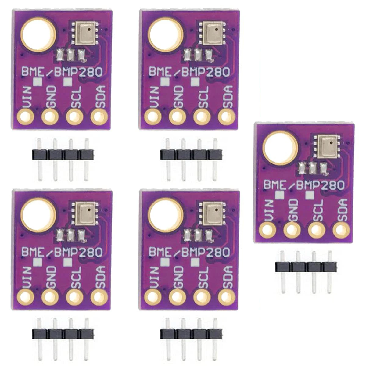 5pcs-BMP280-3-3V-5V-High-Precision-Atmospheric-Pressure-Sensor-Module ...