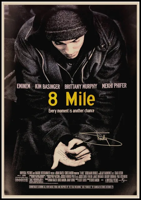 8 Mile Movie Poster