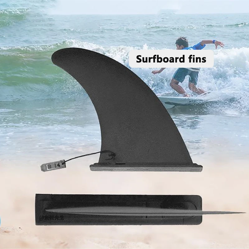 Surfboard Paddleboard Snap-On Tailfin Boat Sup Slide-In Large Fins ...