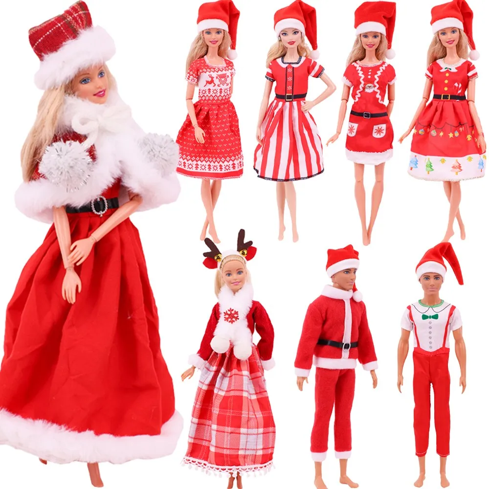 Barbies-Clothes-accesorios-de-vestido-de-Navidad-para-mu-ecas-rbol-de ...
