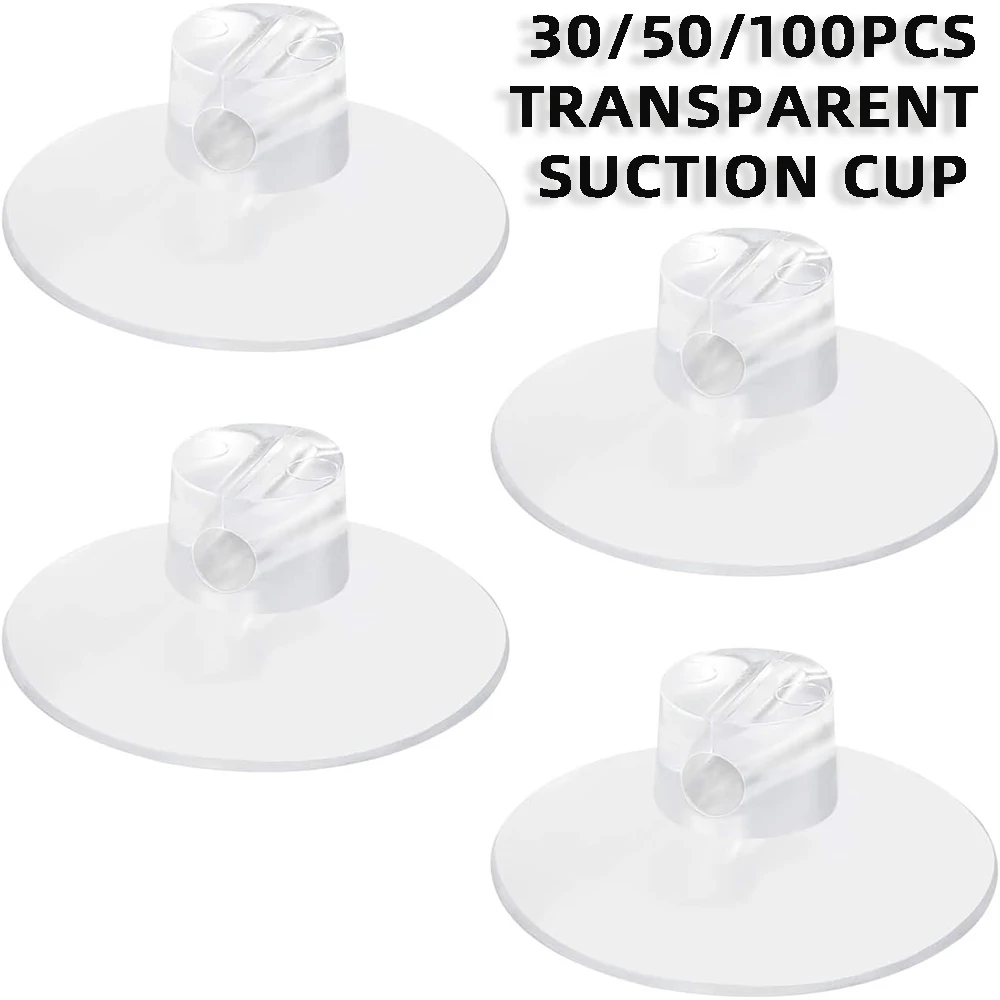 30pcs-50pcs-100pcs-Transparent-Suction-Cup-Silicone-Suction-Cup ...