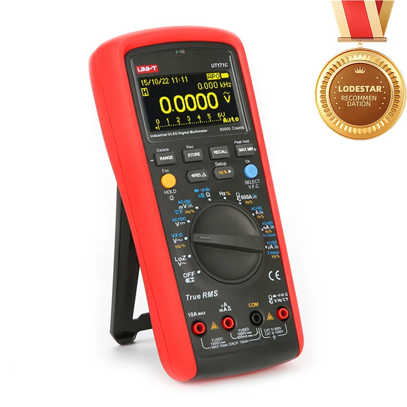 UNI-T-UT171A-UT171B-UT171C-Industrial-True-RMS-Digital-Multimeter-AC-DC ...