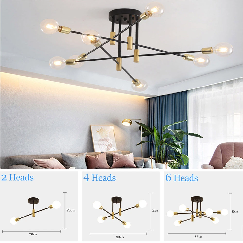 Modern Nordic Pendant Lamps Chandelier Lights Simple Nordic Minimalist ...