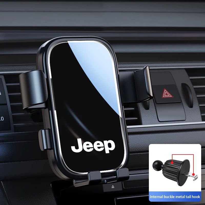 New Car Phone Holder Air Vent Mobile GPS Stand Support For Jeep ...