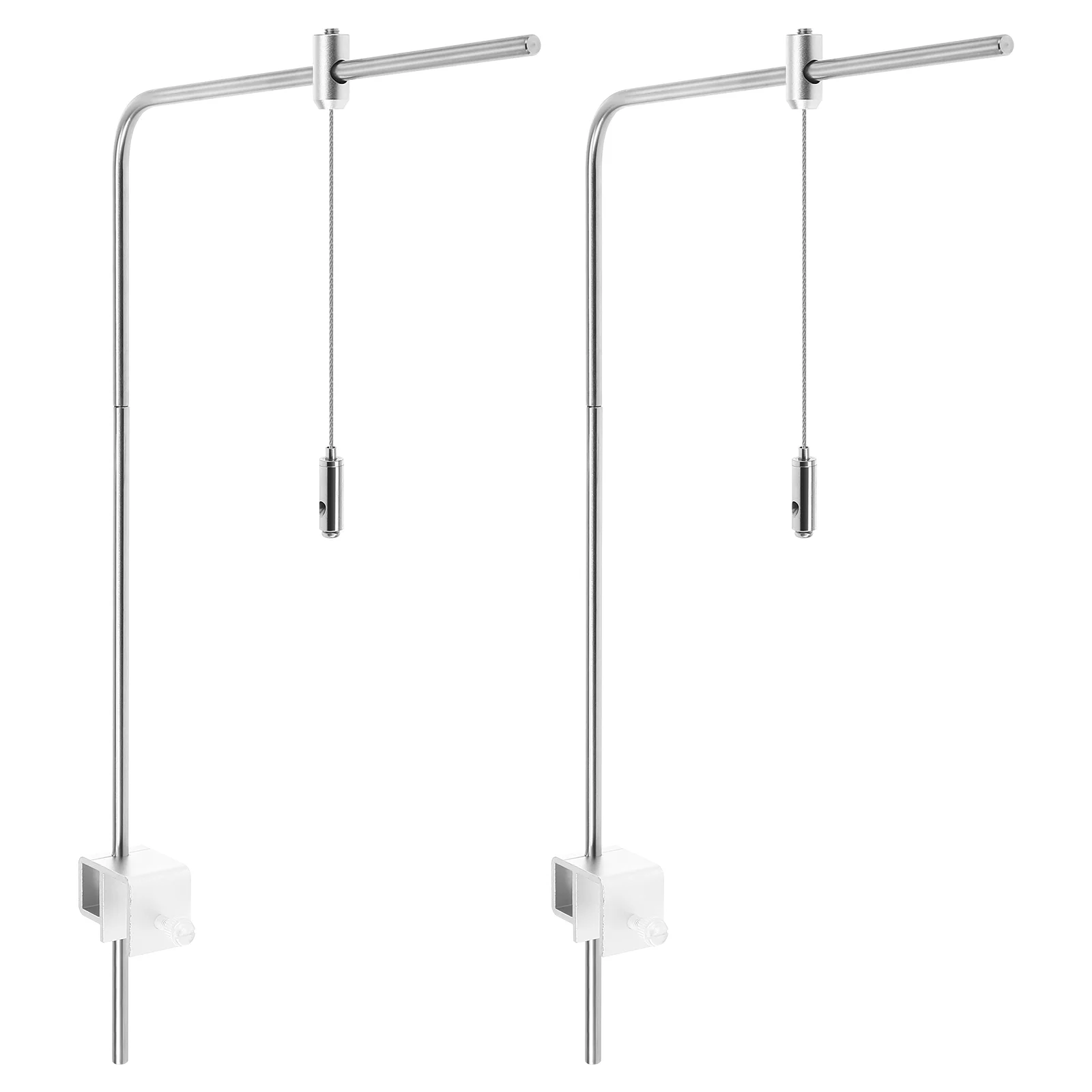 Fish-Tank-Light-Hanger-LED-Stand-Kit-Aquarium-Riser-Animals-Rack ...