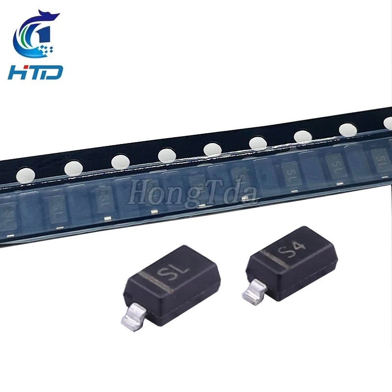 100PCS-SD103AW-S4-SD103AWS-SOD-123-B5819W-SL-B5819WS-SOD-323-SMD ...