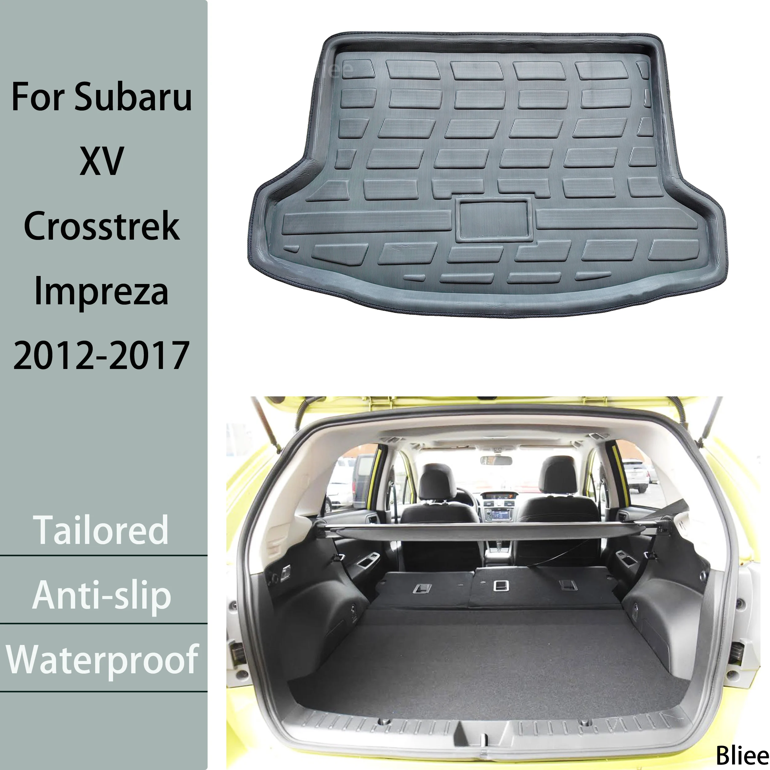 For-Subaru-XV-Crosstrek-Impreza-Hatchback-2012-2013-2016-2017-Car-Rear ...