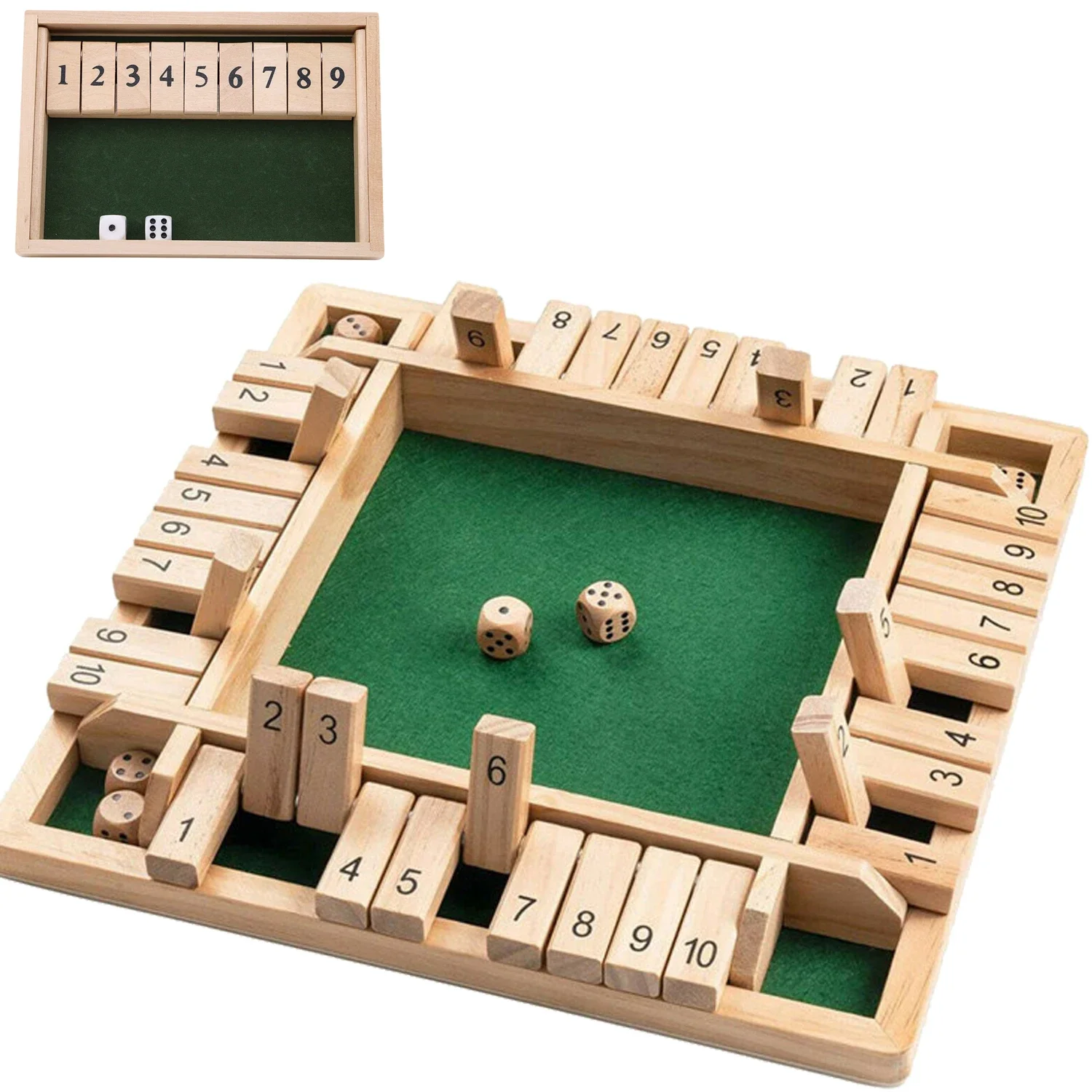 2-4-Player-Wooden-Math-Flaps-Dice-Board-Box-Game-Cognitive-Thinking ...