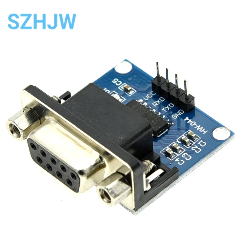 MAX3232 RS232 to TTL Serial Port Converter Module Female DB9 Connector MAX232 Flashing Board For ...