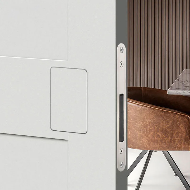 Invisible-door-hidden-handle-magnetic-suction-silent-wooden-bedroom ...