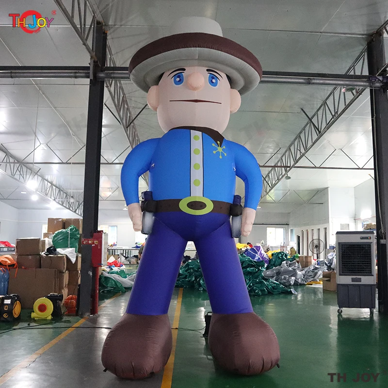 6m-20ft-Tall-Giant-Inflatable-Cowboys-Large-Outdoor-Inflatable-Wild ...