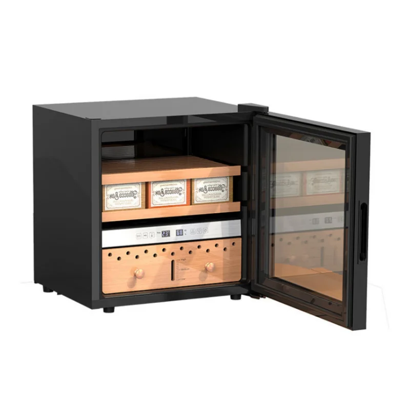Intelligent-Cigar-Humidor-Electric-With-Humidity-Temperature-Storage ...