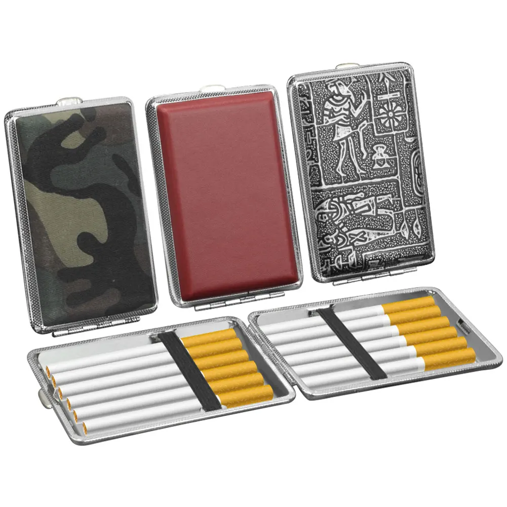 12pcs-cigarette-cases-stainless-steel-Cigars-for-Tobacco-cigarette-box ...