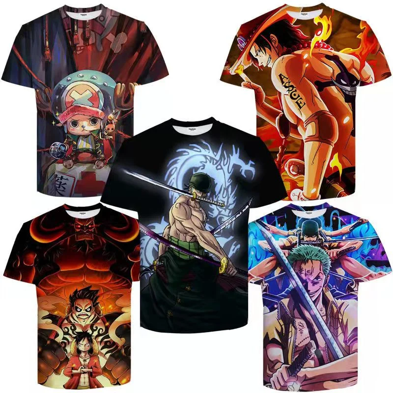 One Piece Men's New Style Fashion One Piece 3D Printed T-shirt Men's T ...