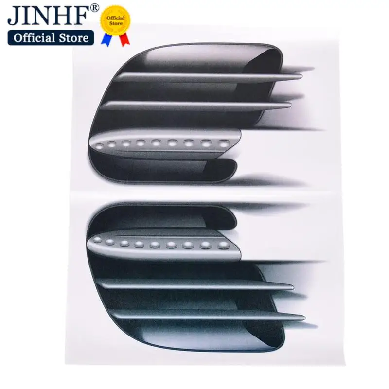 Hot Sale 2pcs Car Waterproof Stickers &decals Auto Sticker Car Vent Air ...