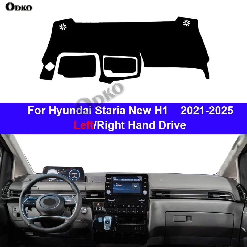 Car Dashboard Cover For Hyundai Staria New H1 2021-2023 2024 2025 ...