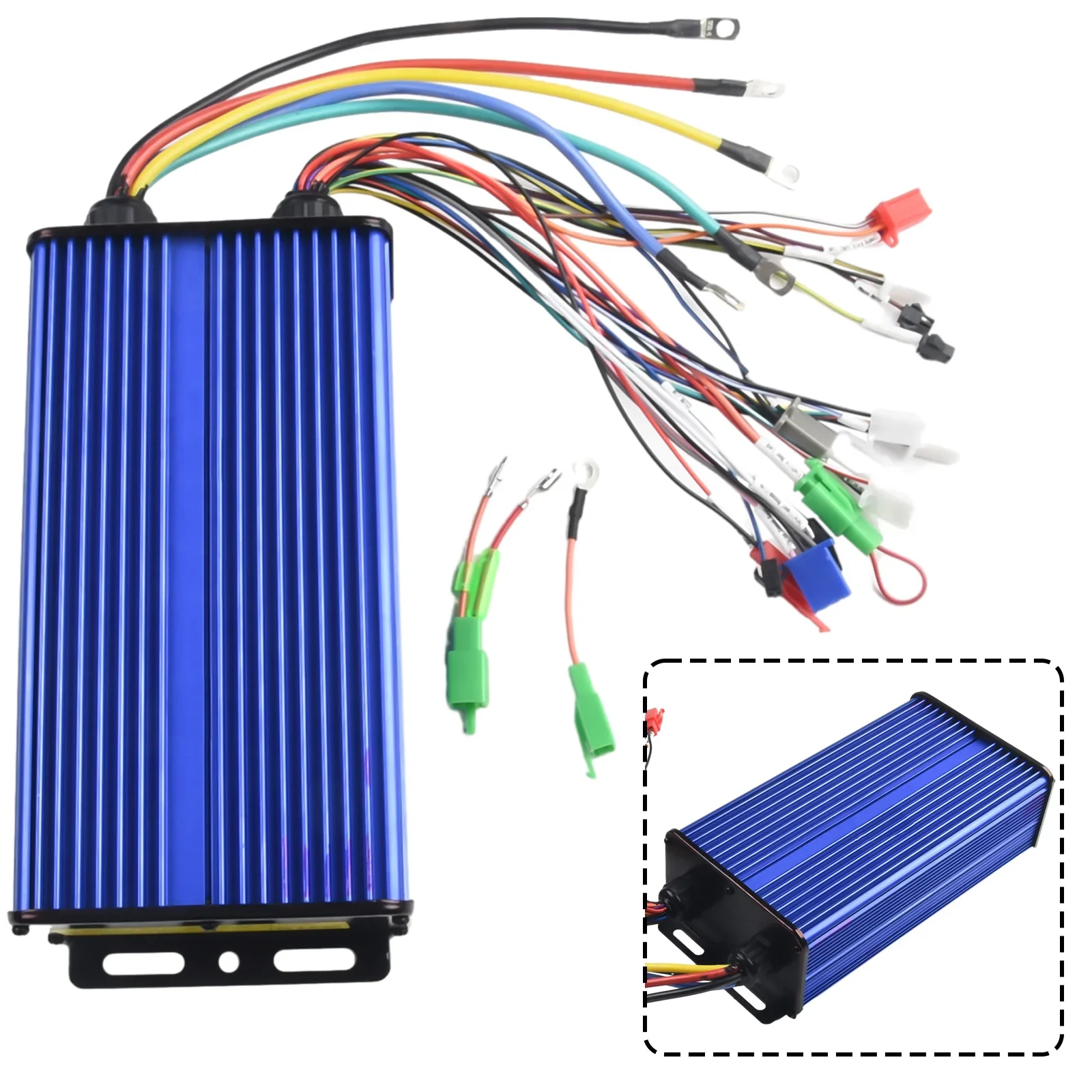 48V-84V-3000W-80A-24mos-Motor-Controller-Ebike-Brushless-Hub-Motor ...