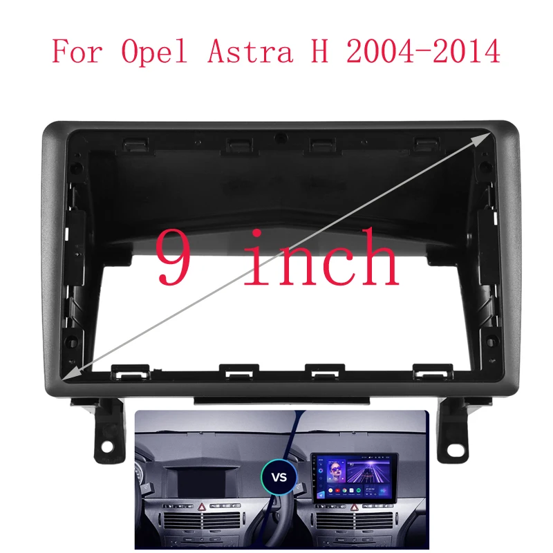 9-Inch-Car-Frame-Fascia-For-Opel-Astra-H-2006-2014-Car-Radio-Fascia ...