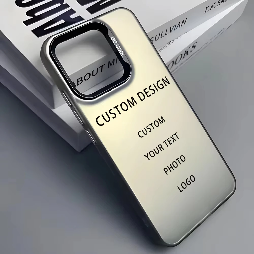 PERSONALISED CUSTOM NAME PHOTO LOGO Phone Case For iPhone 16 15 14 13 ...