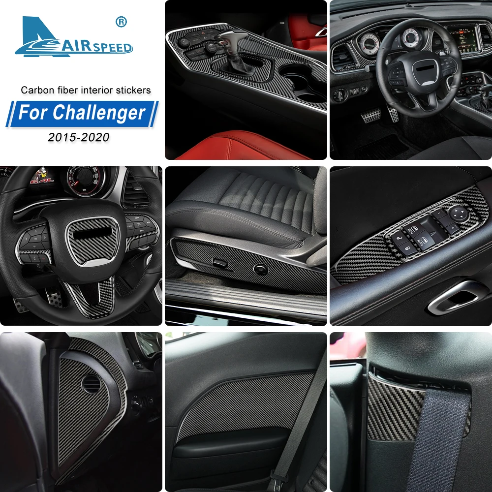 AIRSPEED-Carbon-Fiber-for-Dodge-Challenger-2015-2020-Accessories ...