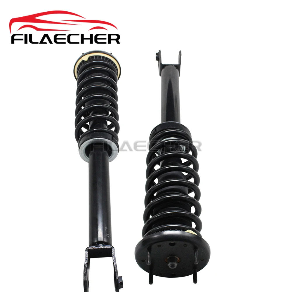 C2D16483-Pair-Front-Shock-Struts-Assembly-Electric-For-Jaguar-XJ-X351 ...