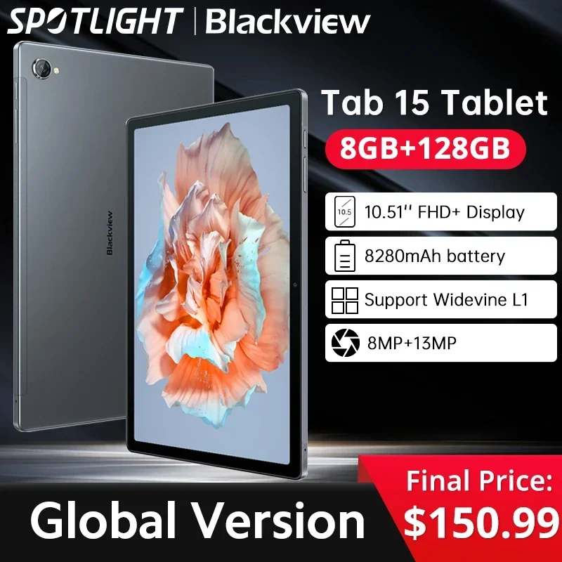 World-Premiere-Blackview-Tab-15-8GB-128GB-Tablet-Android-Pad-Octa-core ...