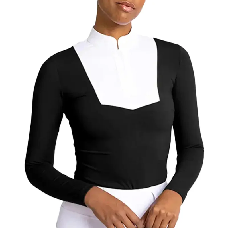 Burgundy-Female-Equestrian-Base-Layer-Super-Soft-Women-Horse-Riding ...