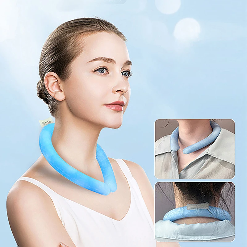 Summer-Cooler-Rings-Wearable-Neck-Cooling-Ring-Reusable-Tube-Collar ...