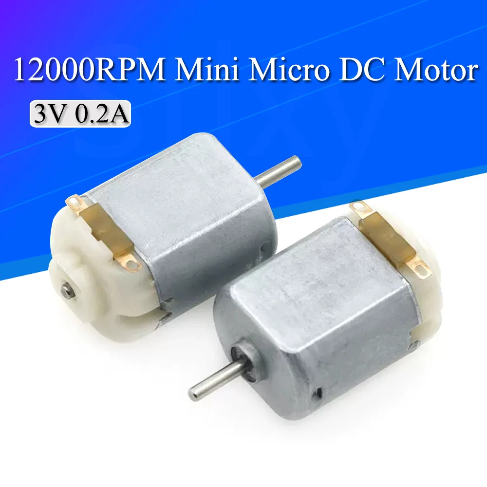 Mini-Micro-DC-Motor-para-Hobbies-DIY-Smart-Car-Motor-Arduino-3V-0-2A ...