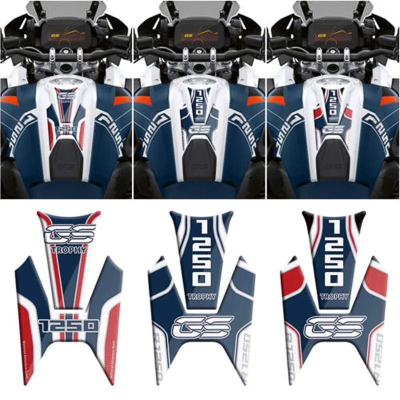 For-BMW-R1250GS-GS-TROPHY-2023-Motorcycle-3D-Gel-Fuel-Tank-Protector ...