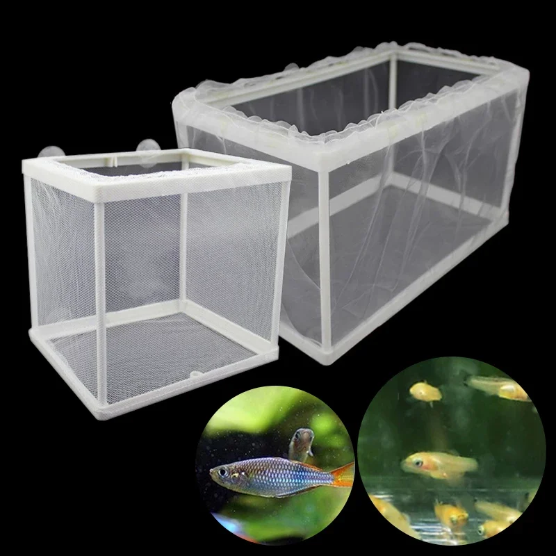 Injured-Fish-Breeding-Incubator-Net-Hanging-Fish-Hatchery-Isolation-Box ...