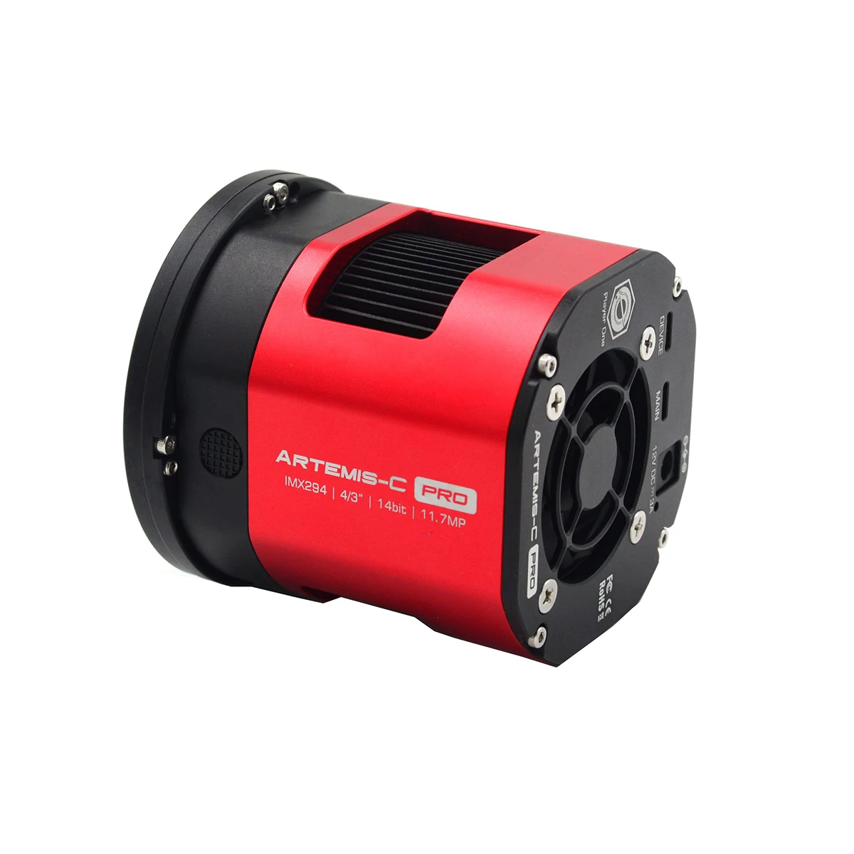 New Player One Artemis-C Pro (IMX294) USB3.0 Color Cooled Camera Design ...