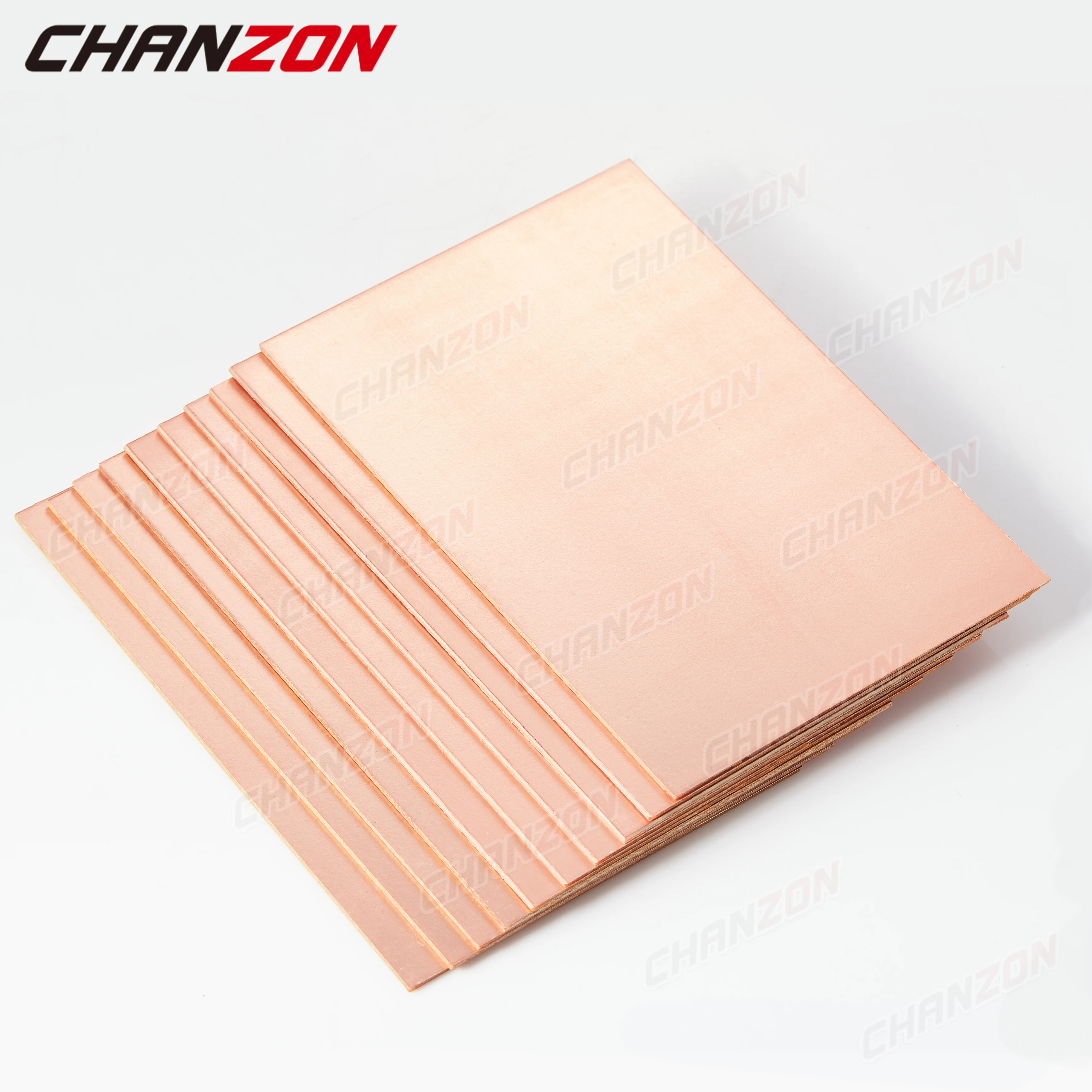 10Pcs 7x10 cm Single Sided Copper Plated Clad Laminate Universal ...