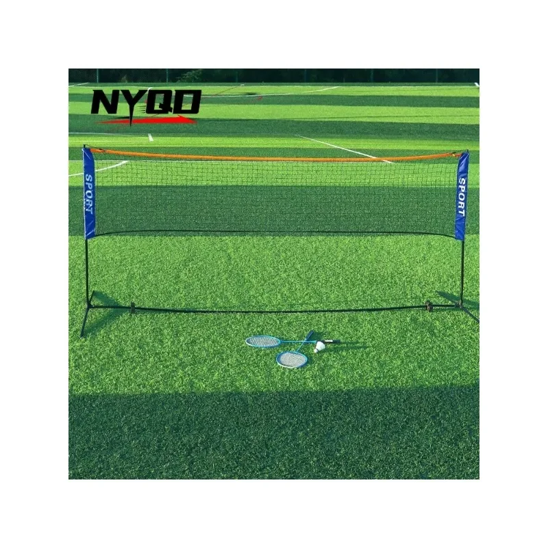 Portable Badminton and Tennis Nets with Adjustable Height of 3m/4m/5m ...