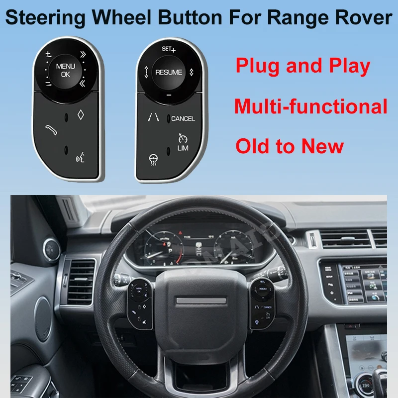 Car-Steering-Wheel-Buttons-For-Range-Rover-Vogue-L405-Sport-L494-For ...