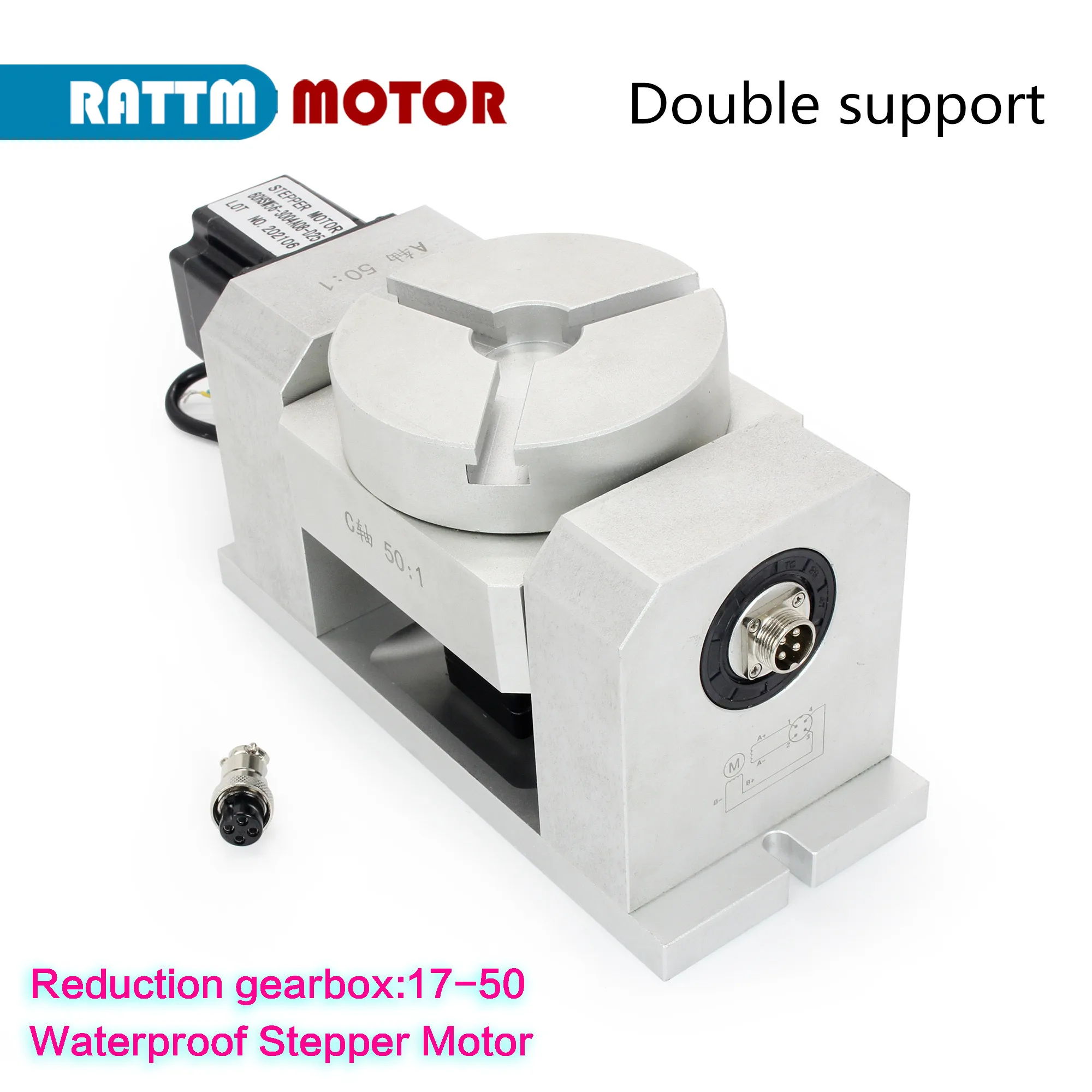 RATTM-MOTOR-CNC-4th-Axis-5th-Axis-Rotary-Table-Fifth-4th-A-C-Axis ...