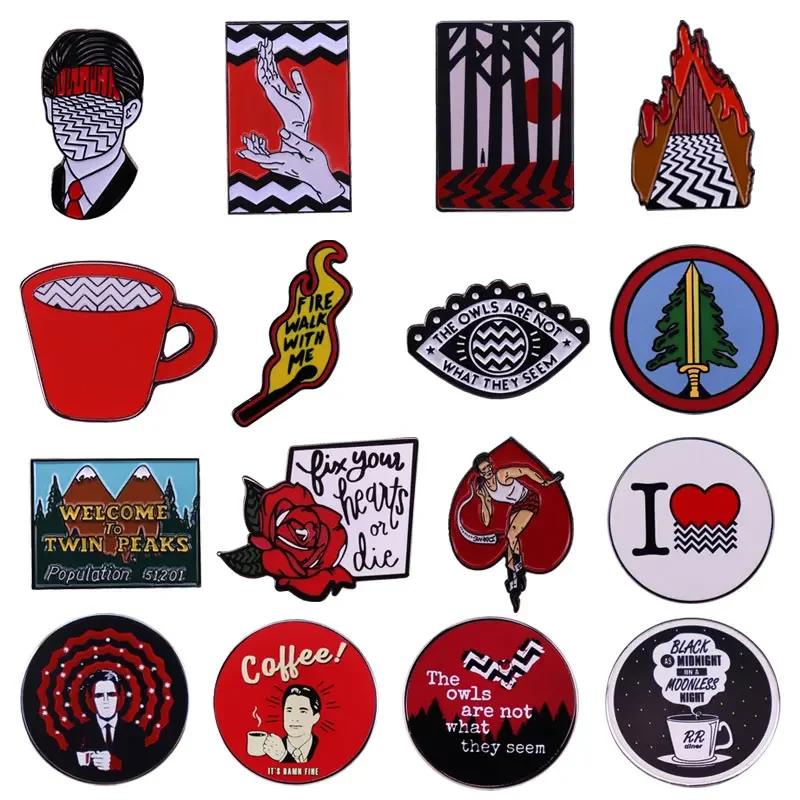 Lynch-Style-Venus-De-Milo-Enamel-Pins-Twin-Peaks-Metal-Cartoon-Brooch ...