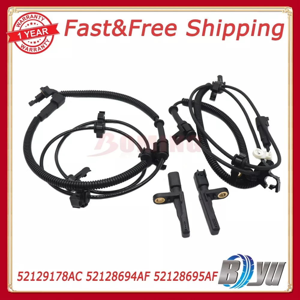 Car ABS Speed Sensor 52129178AC 52128694AF 52128695AF For Jeep Liberty ...