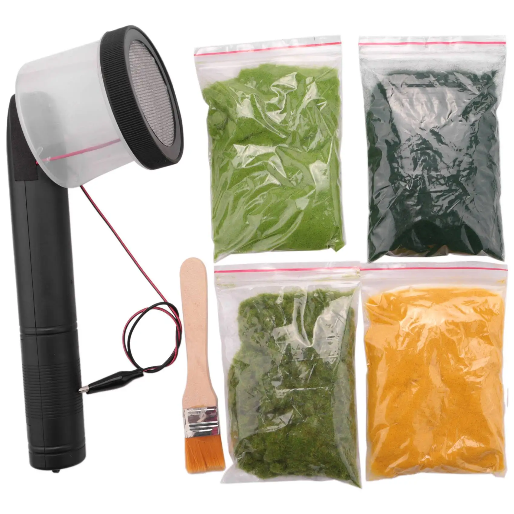 Miniature-Scenery-Model-Material-Flocking-Static-Grass-Applicator ...