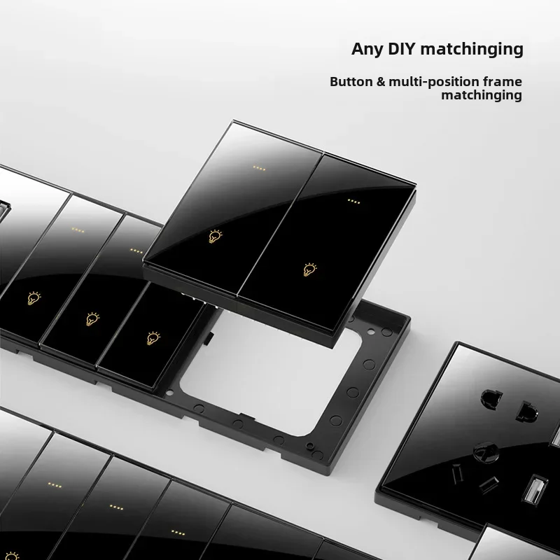 Tianmao-Elf-Smart-Switch-Wireless-Remote-Control-Switch-Socket-Glass ...