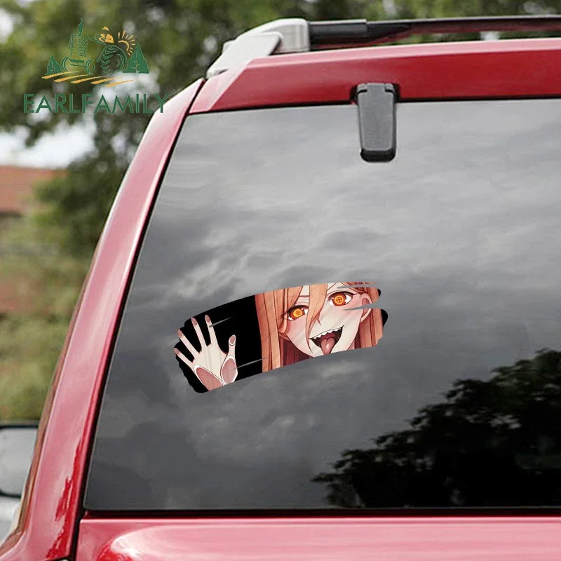 EARLFAMILY-25cm-for-Power-Against-Glass-Car-Stickers-RV-JDM-Personality ...