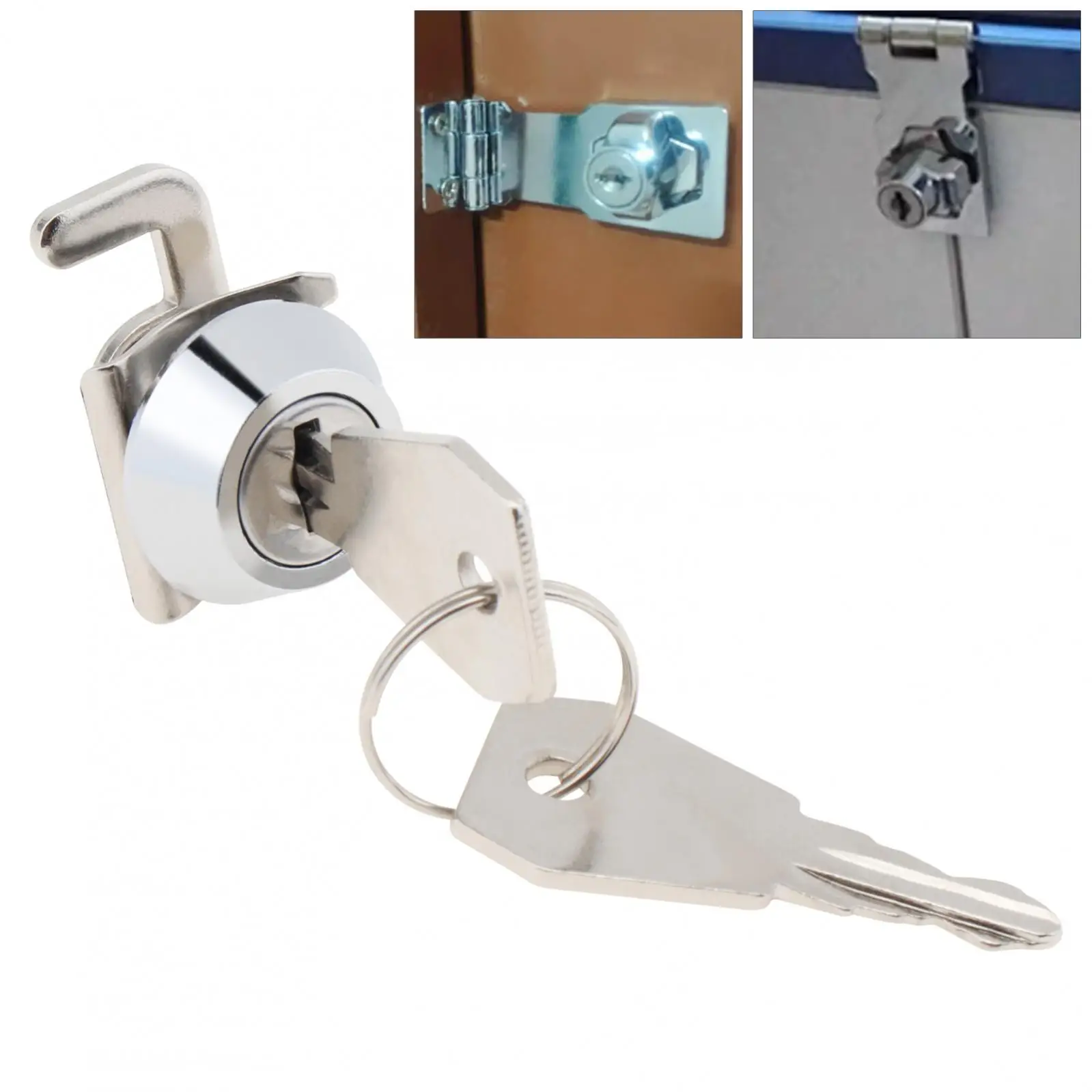 16mm Tongue Lock Micro Zinc Alloy Cabinet Lock for File Cabinets / Tool ...