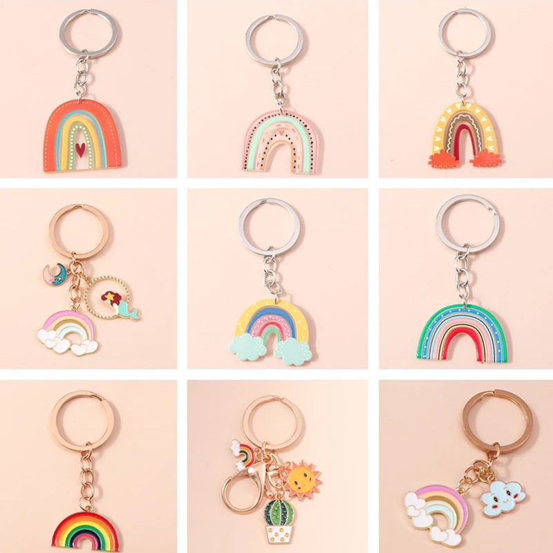 Enamel Jewelry Accessories | Enamel Pendant Key Chains | Fashion ...