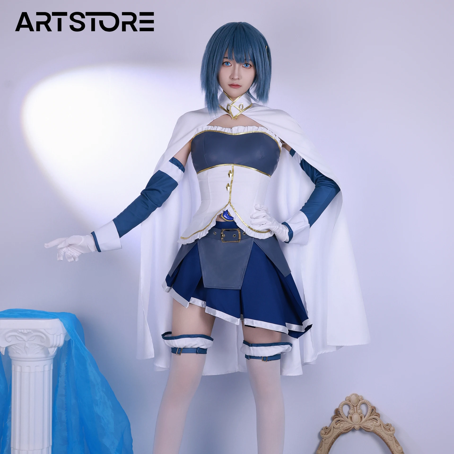 Game-Puella-Magi-Madoka-Magica-Miki-Sayaka-Cosplay-Costume-Role-Play-Comic-Con-Dress-Hallowmas ...