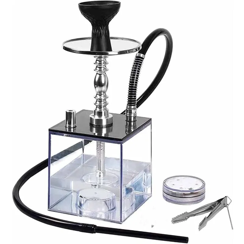 ChuHan-Acrylic-Hookah-with-LED-Light-Shisha-Box-Nargile-Sheesha ...