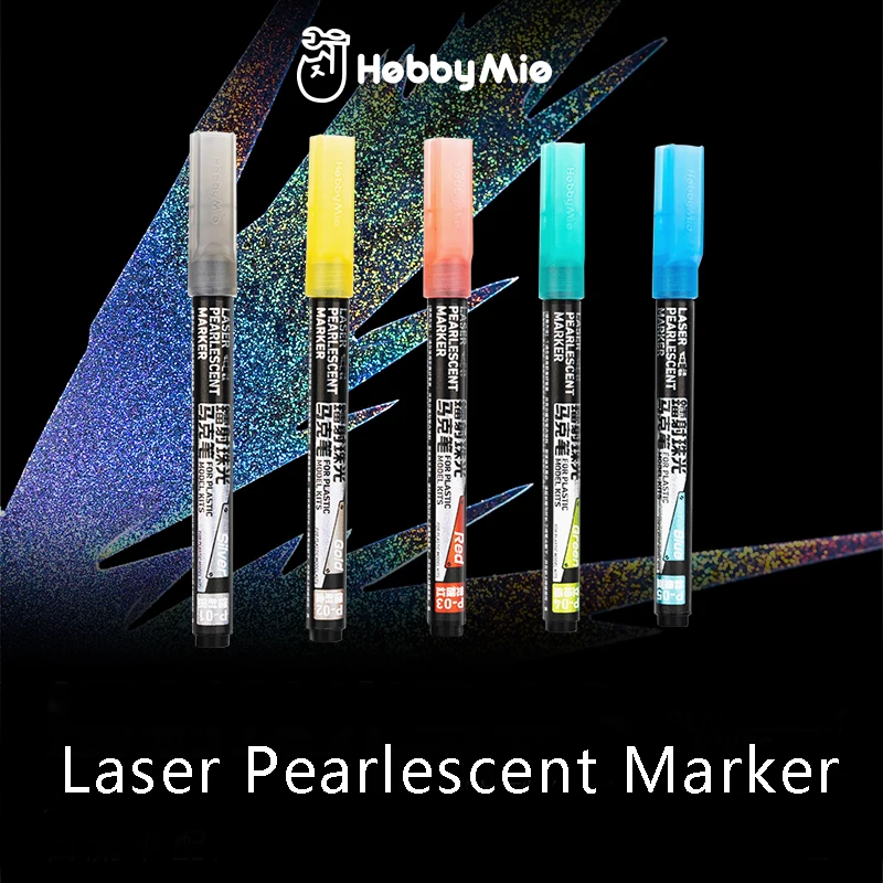 Hobby-Mio-Laser-Pearlescent-Marker-Oil-Based-Paint-Repair-Pen-Assembly ...