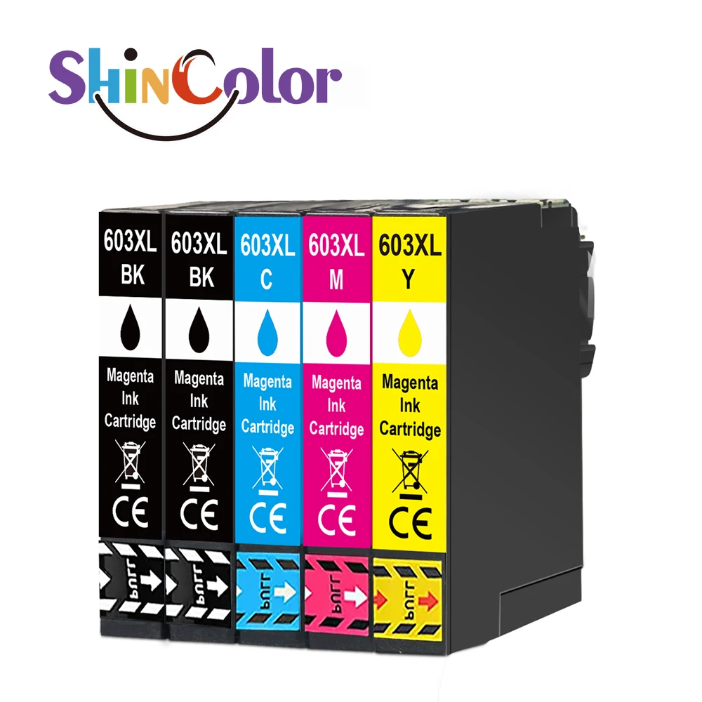 ShinColor-603-603XL-Ink-Cartridges-for-Epson-2830-Workforce-XP2155 ...
